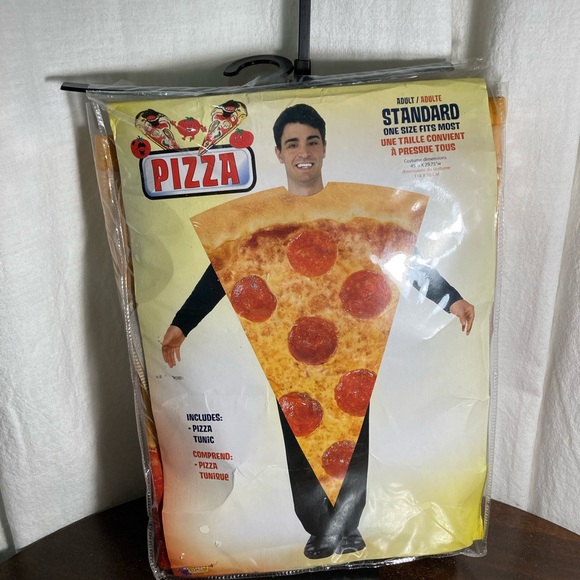 Costumes | Adult Onesizefitsall Pizza Slice Costume New | Poshmark